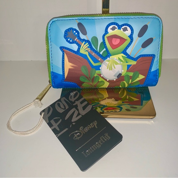 Loungefly | Bags | Loungefly Disney Muppets Kermit The Frog Rainbow ...
